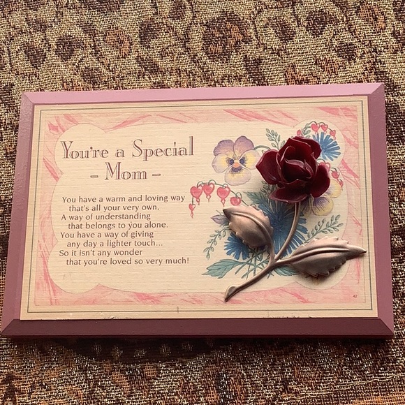 Keepsake Plaques | Accents | Youre A Special Mom Plaque By Keepsake ...